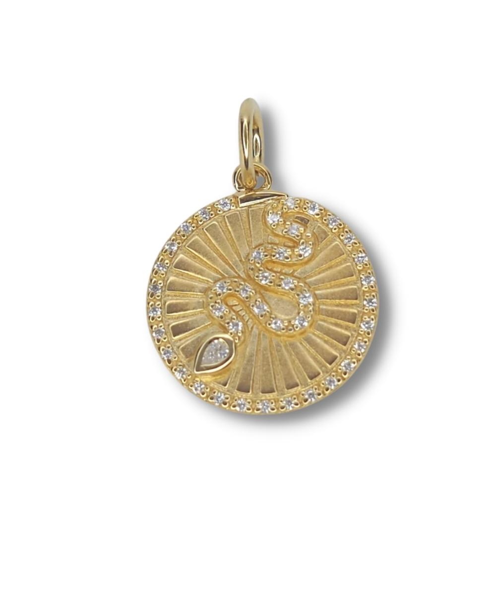 EVOKE by KA - Creatures Wholeness Pendant 18kt Gold & Diamonds